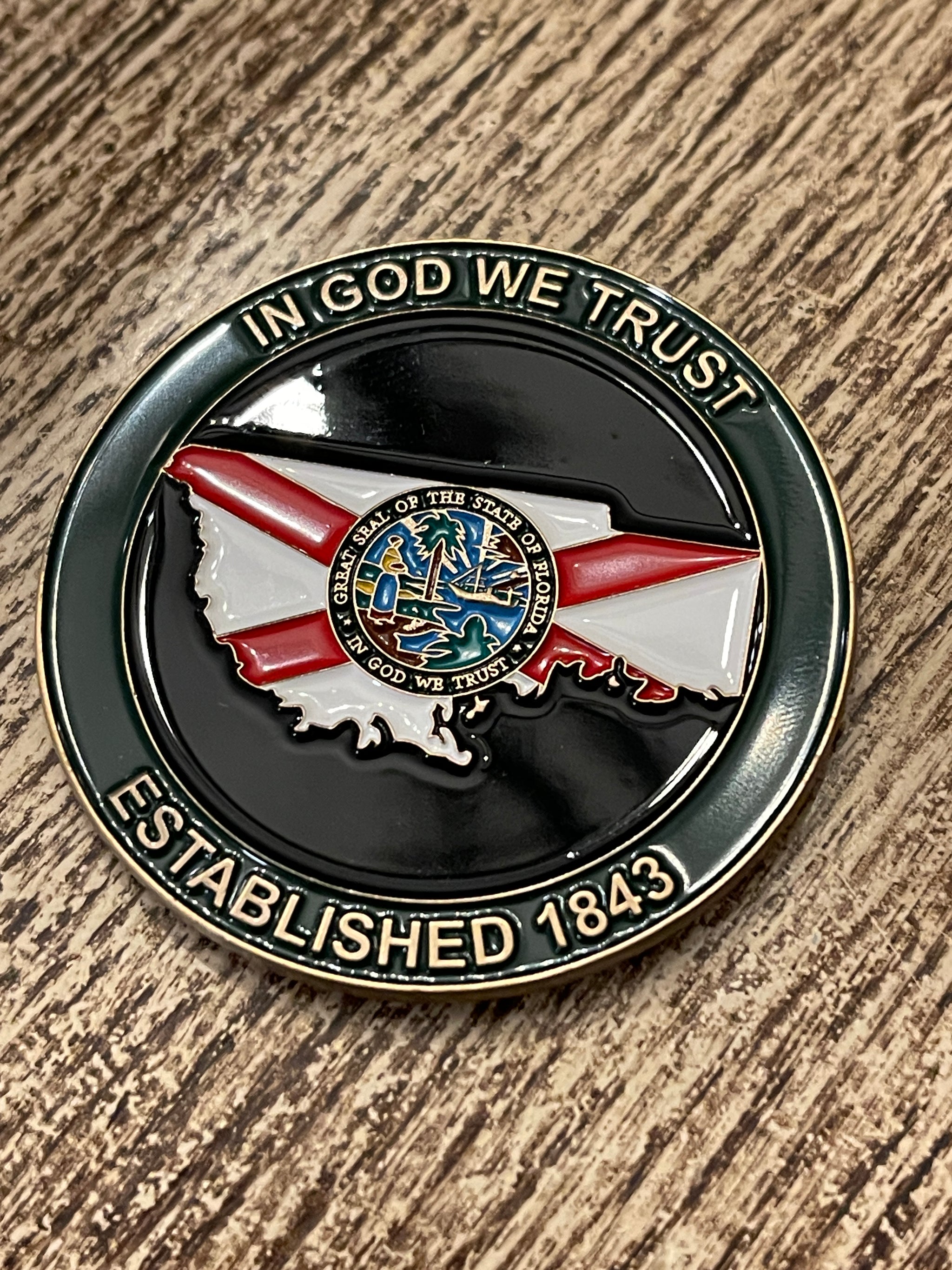 Wakulla County (Florida) Sheriff's Office Challenge Coin – Naps and Donuts